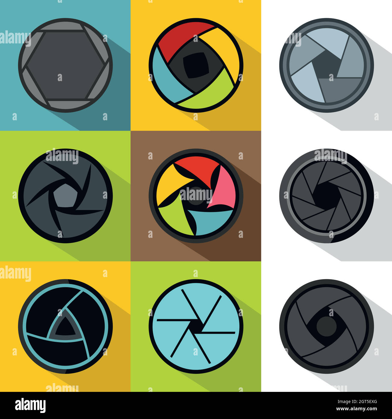 Old aperture Stock Vector Images - Alamy