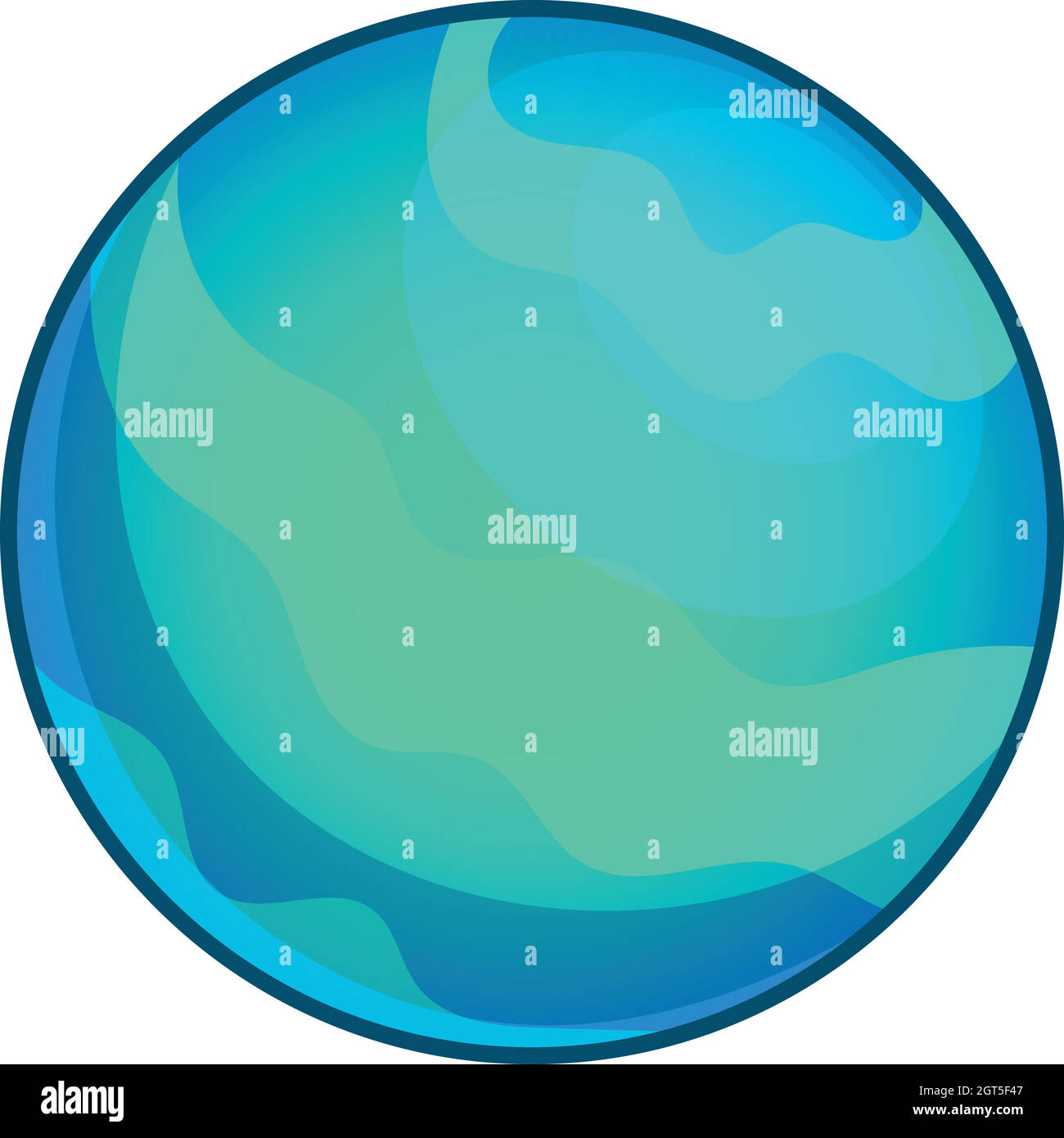 Neptune planet solar system Stock Vector Images - Alamy