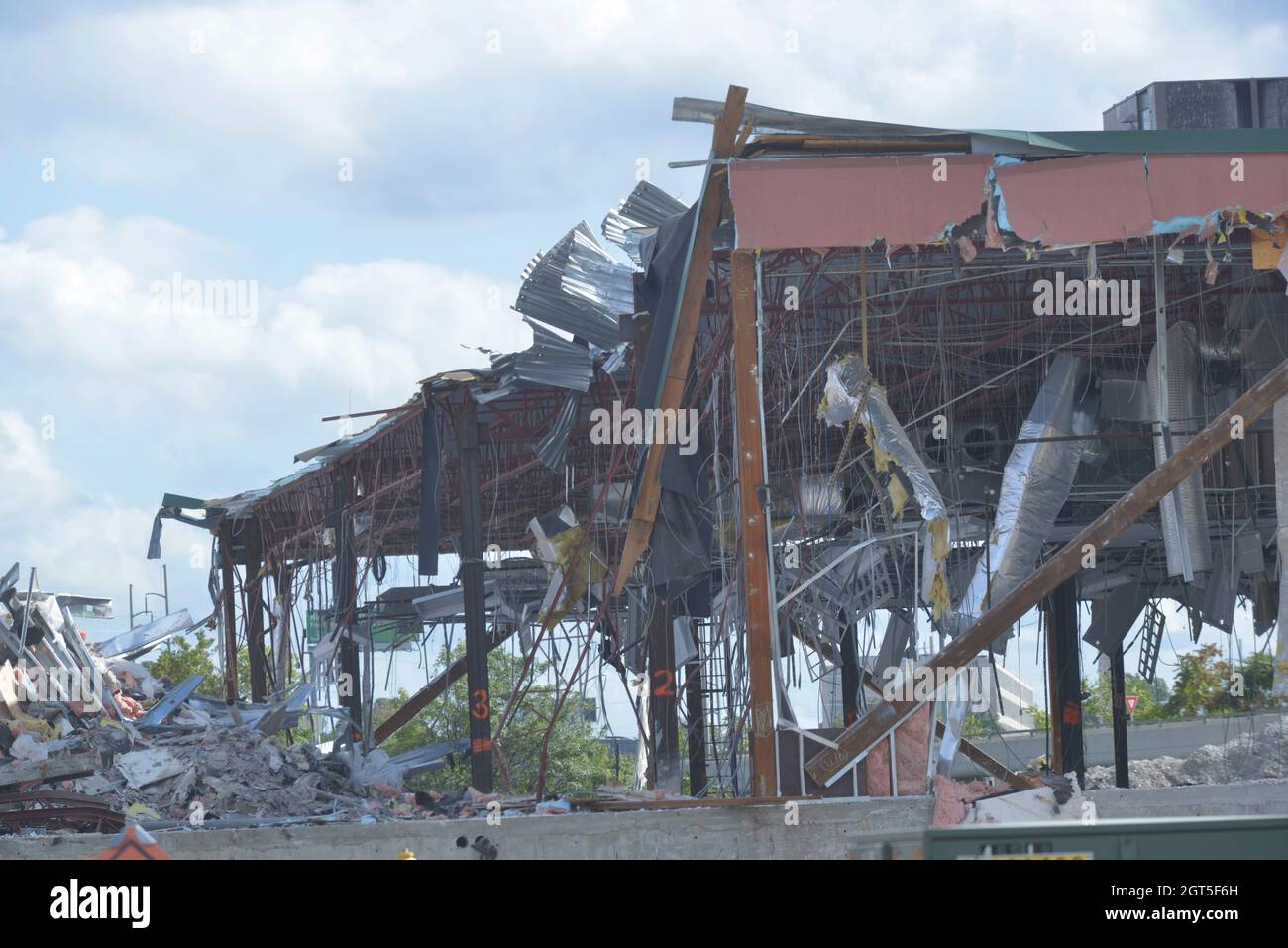 Worcester, Massachusetts, USA. 21st Sep, 2021. Greendale mall is being ...