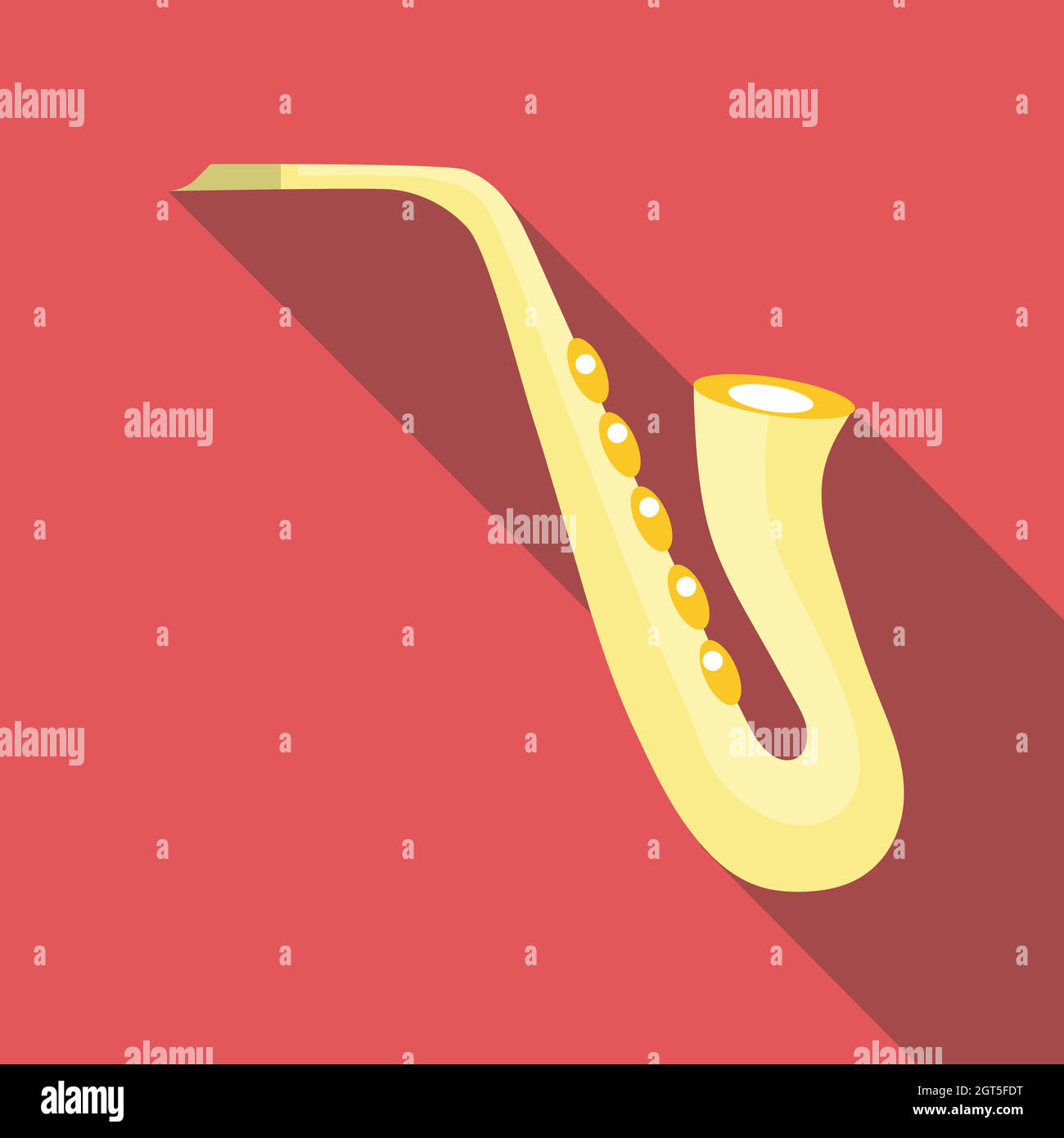 Saxophone icon hi-res stock photography and images - Alamy