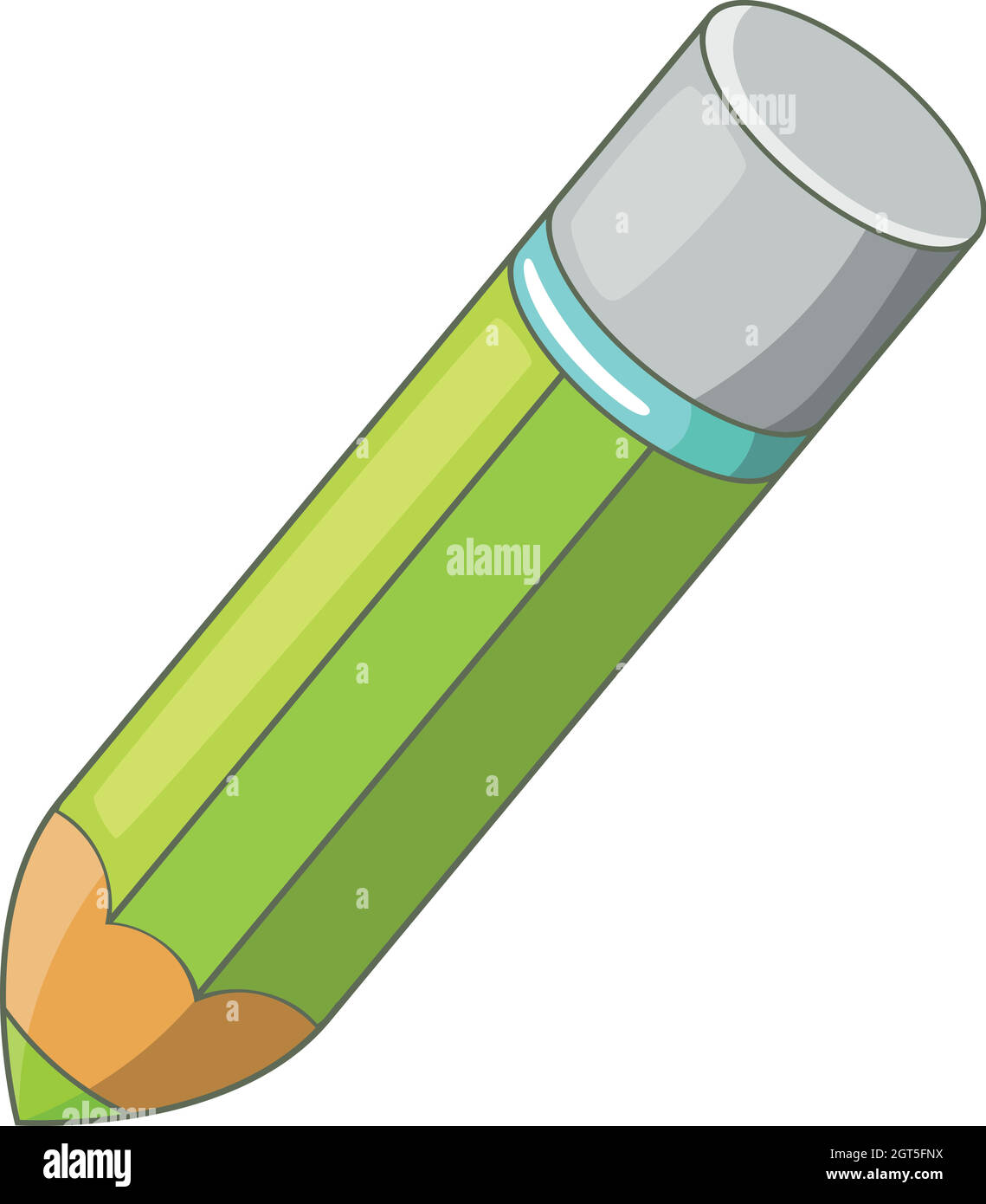 Pencil icon, cartoon style Stock Vector Image & Art - Alamy