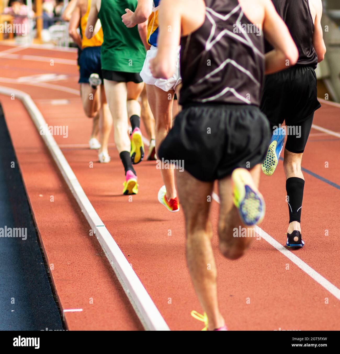 Group men sprinting indoors hi-res stock photography and images - Alamy