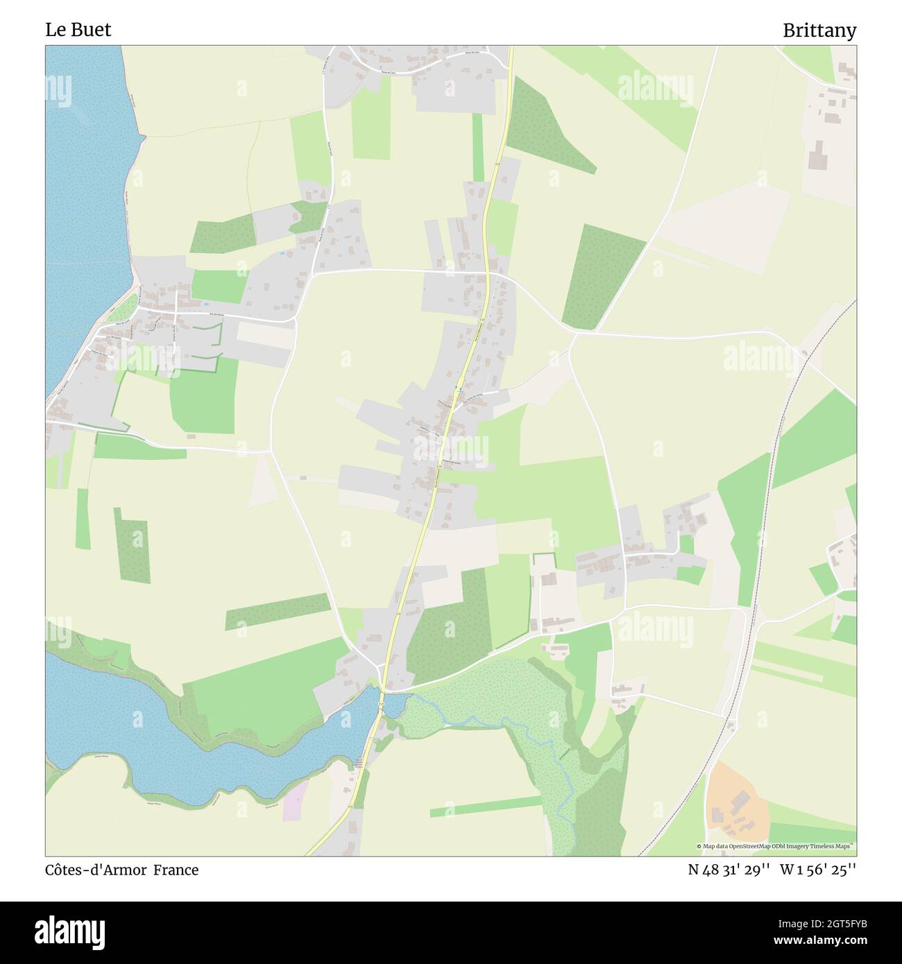 Le Buet, Côtes-d'Armor, France, Brittany, N 48 31' 29'', W 1 56' 25 ...