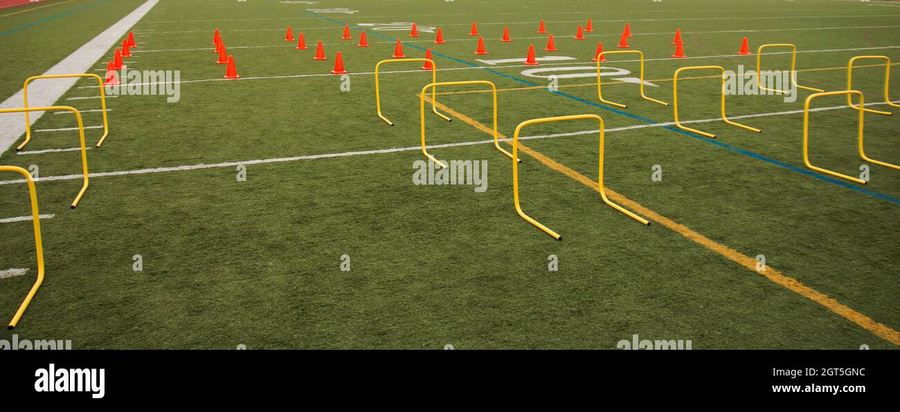 Net sports equipment football specific stadium hi-res stock photography ...