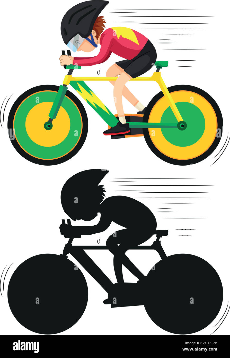 Cycling Cycle Stock Vector Images Alamy