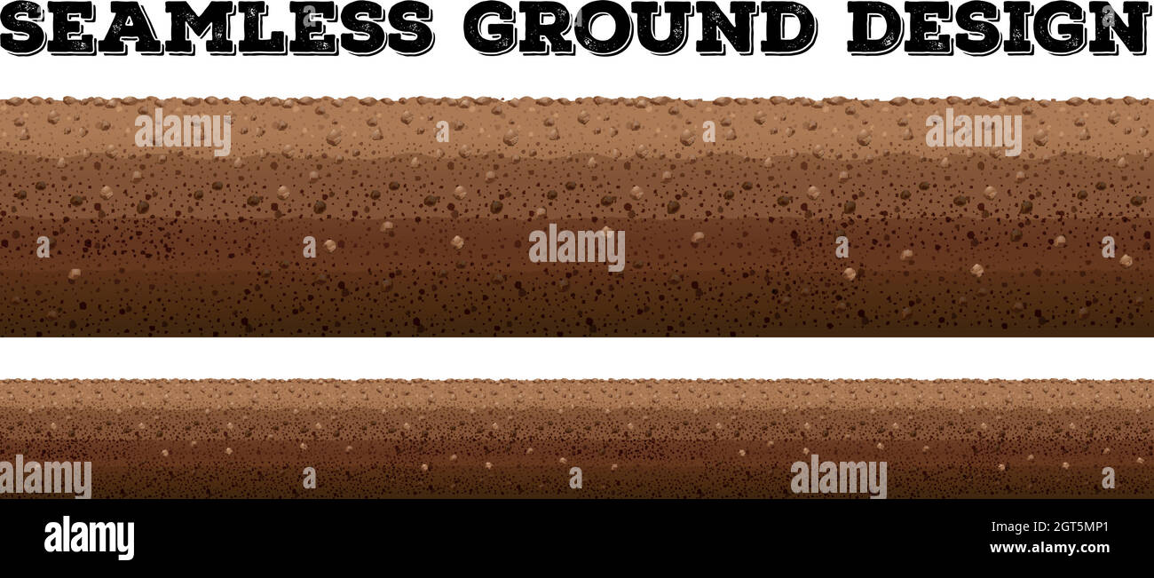 Seamless background with underground scene Stock Vector Image & Art - Alamy
