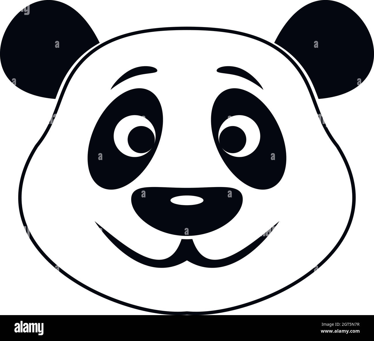 Panda zoo tourist Stock Vector Images - Alamy