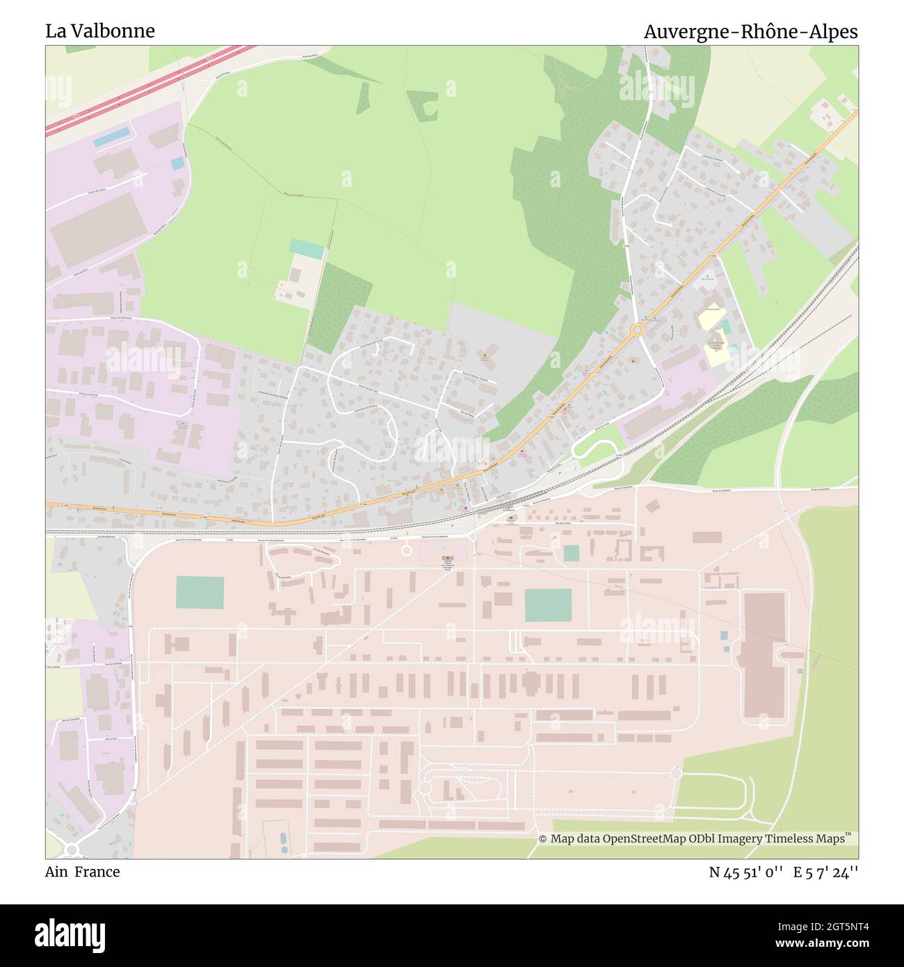 Valbonne map hi-res stock photography and images - Alamy