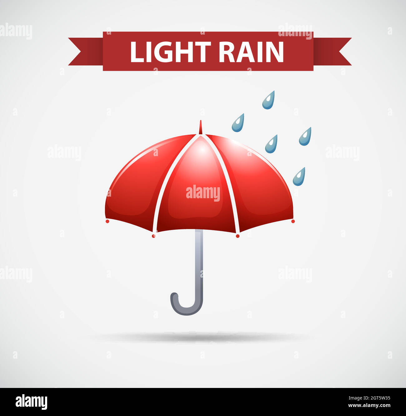 Rain drawing Stock Vector Images - Alamy