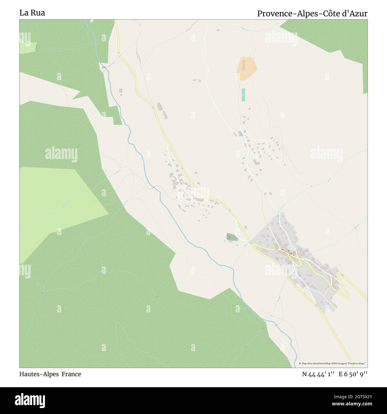 La Rua, Hautes-Alpes, France, Provence-Alpes-Côte d'Azur, N 44 44' 1 ...