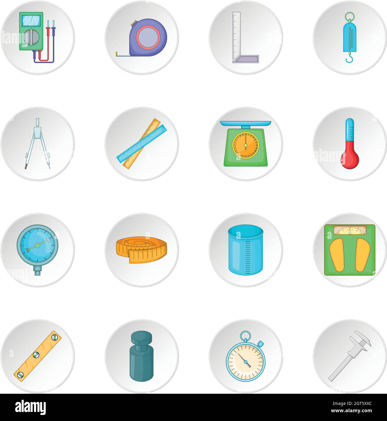 Precision measuring tools Stock Vector Images - Alamy