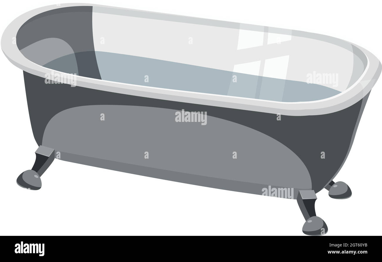 Bathtub icon, cartoon style Stock Vector Image & Art - Alamy