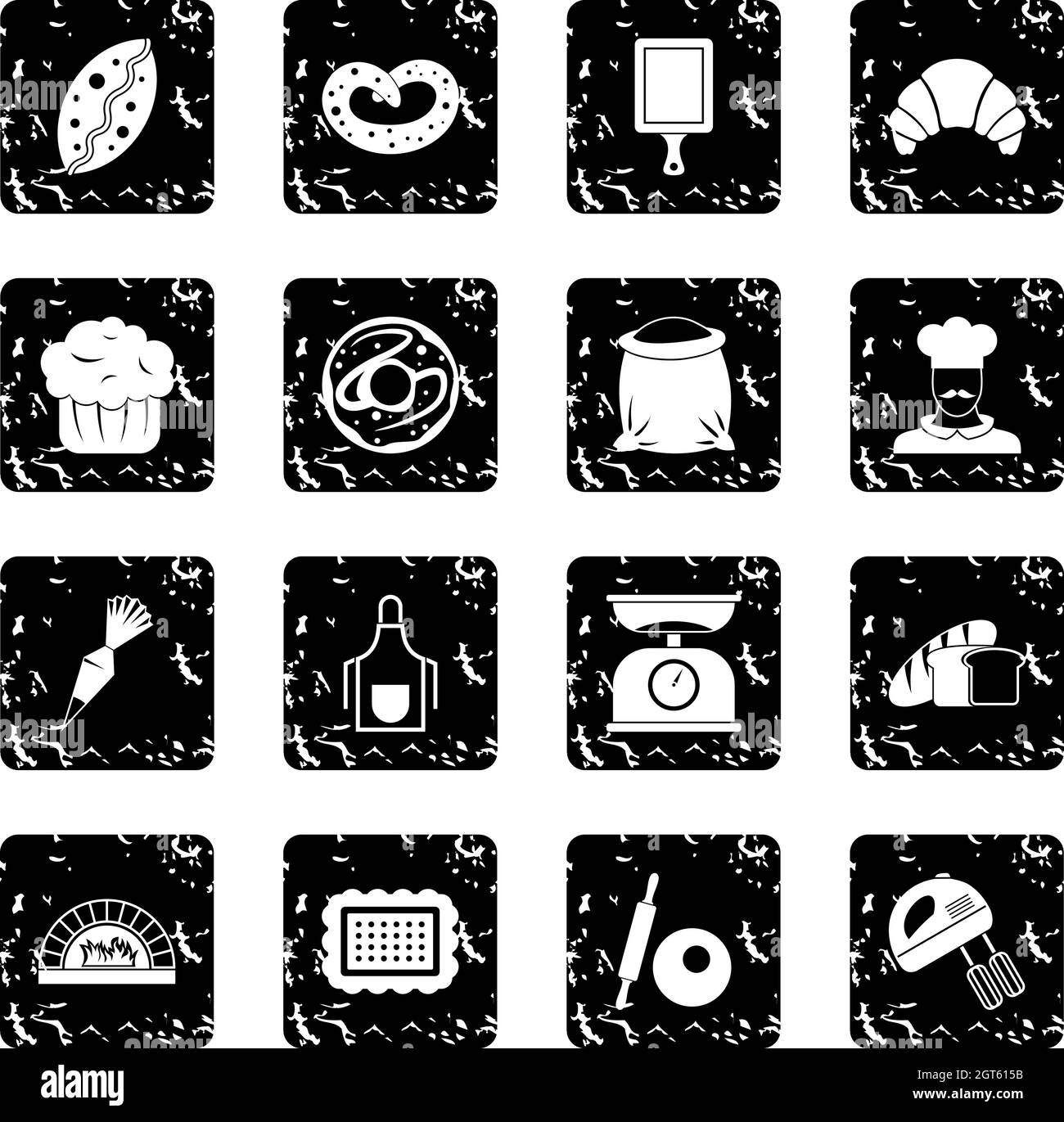 Dessert cake bakery set Stock Vector Images - Alamy