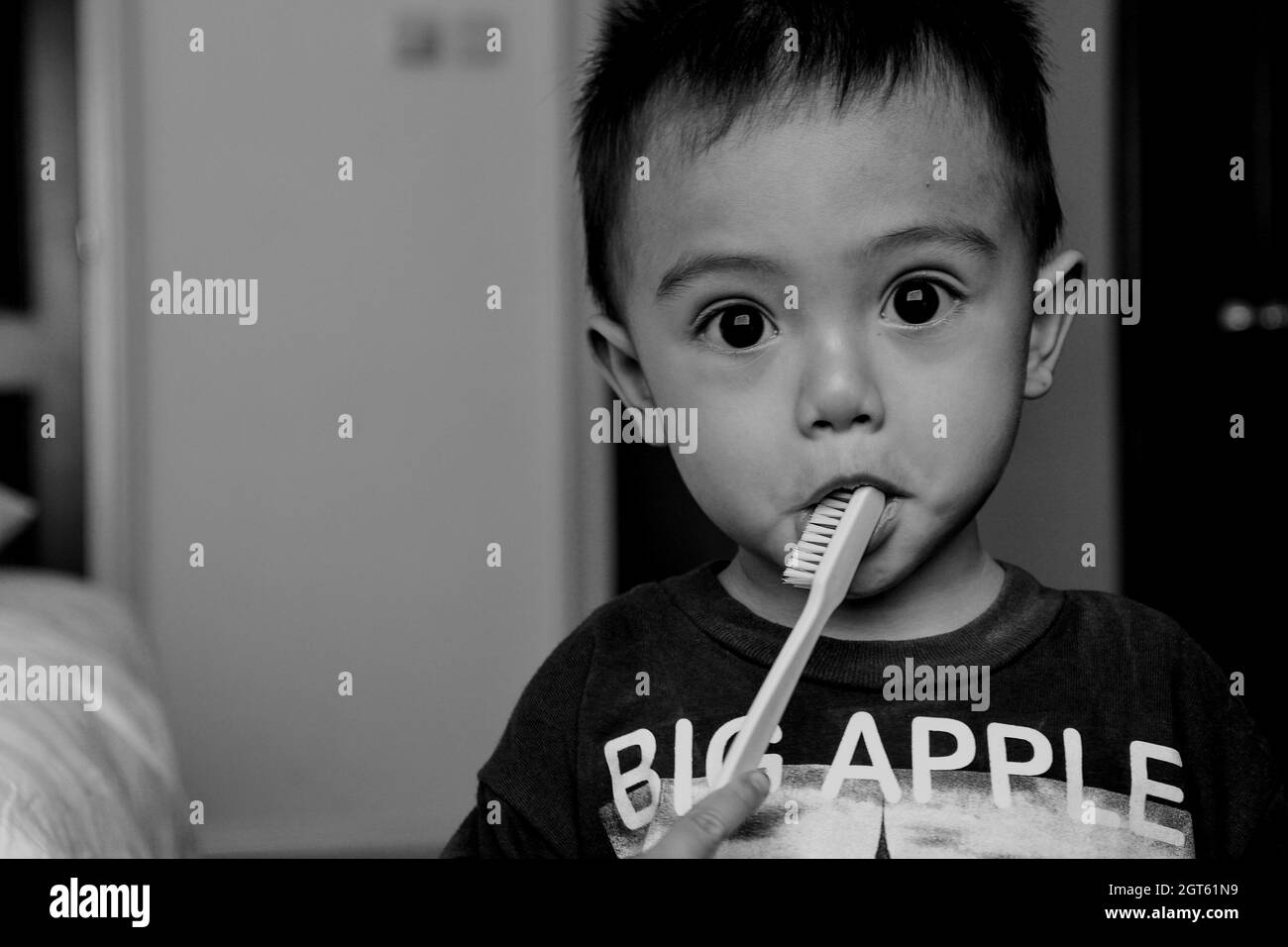 Cute teeth Black and White Stock Photos & Images - Alamy