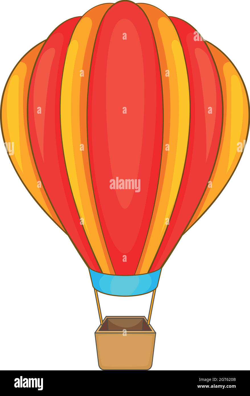 Round balloon icon, cartoon style Stock Vector Image & Art - Alamy