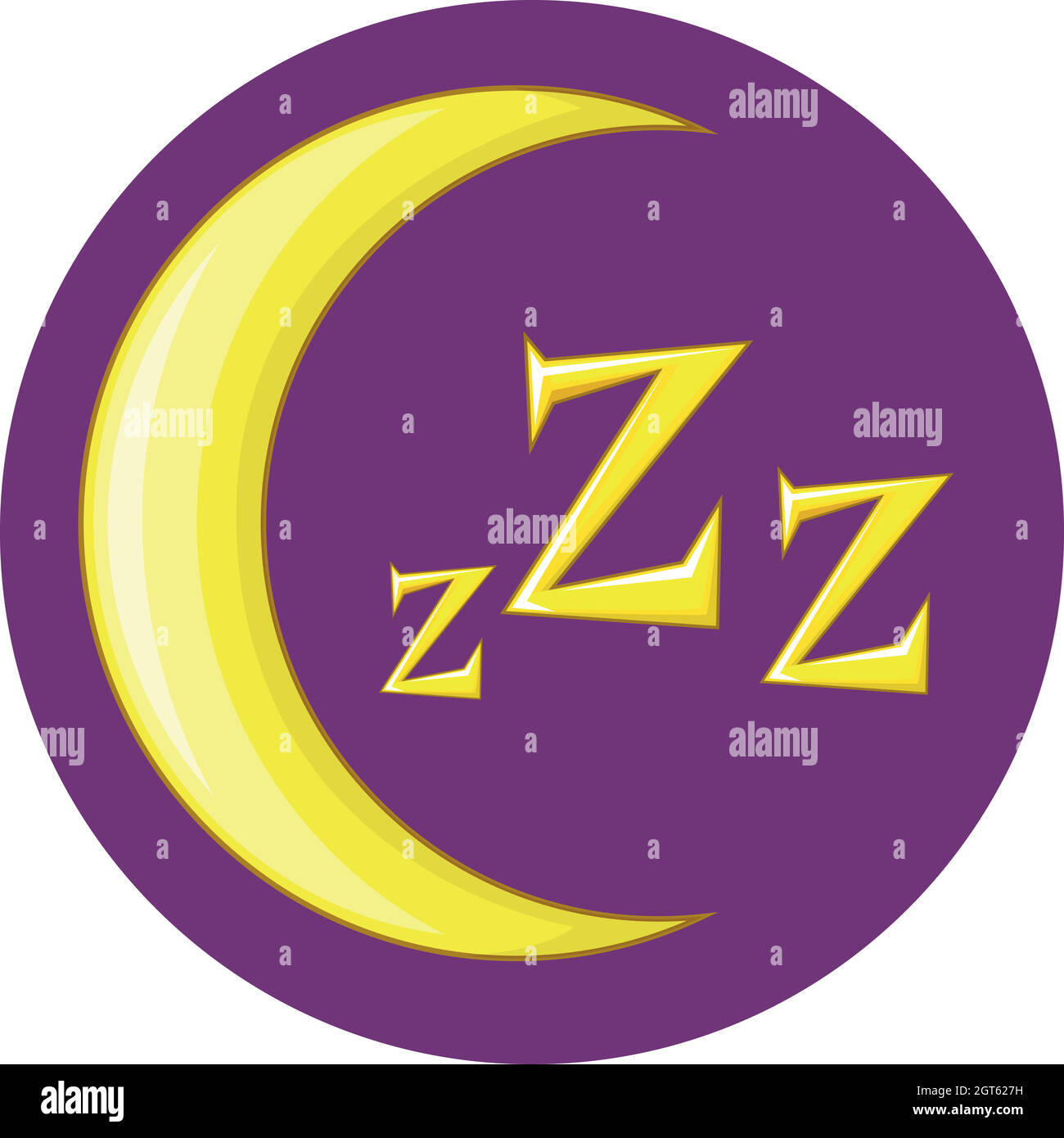 Night icon, cartoon style Stock Vector Image & Art - Alamy