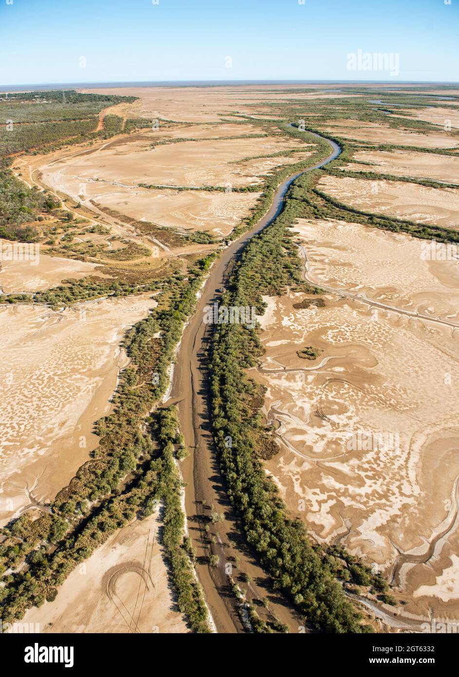 The May river to the north of the town of Derby, Western Australia with ...