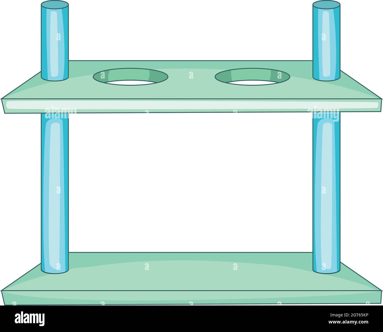 Laboratory support icon, cartoon style Stock Vector Image & Art - Alamy