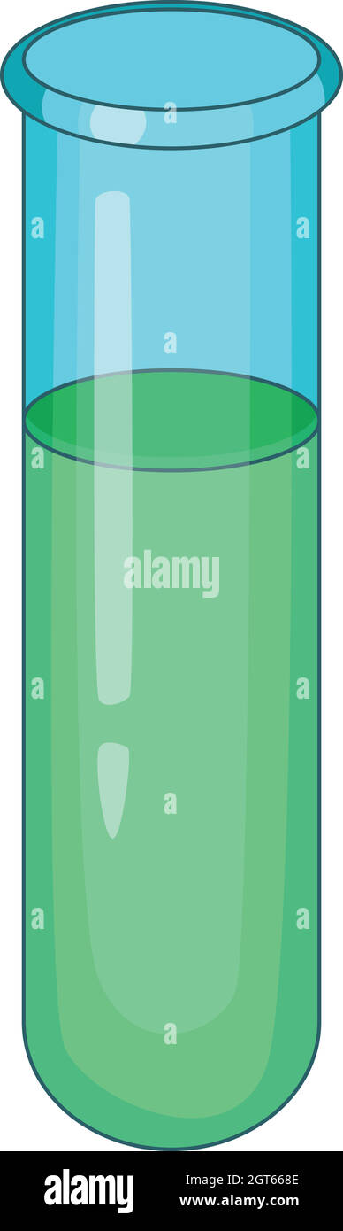 Cartoon science beaker Stock Vector Images - Alamy