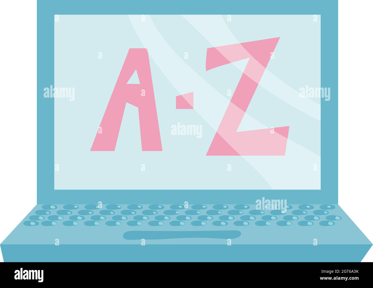 A Z computer icon, cartoon style Stock Vector Image & Art - Alamy