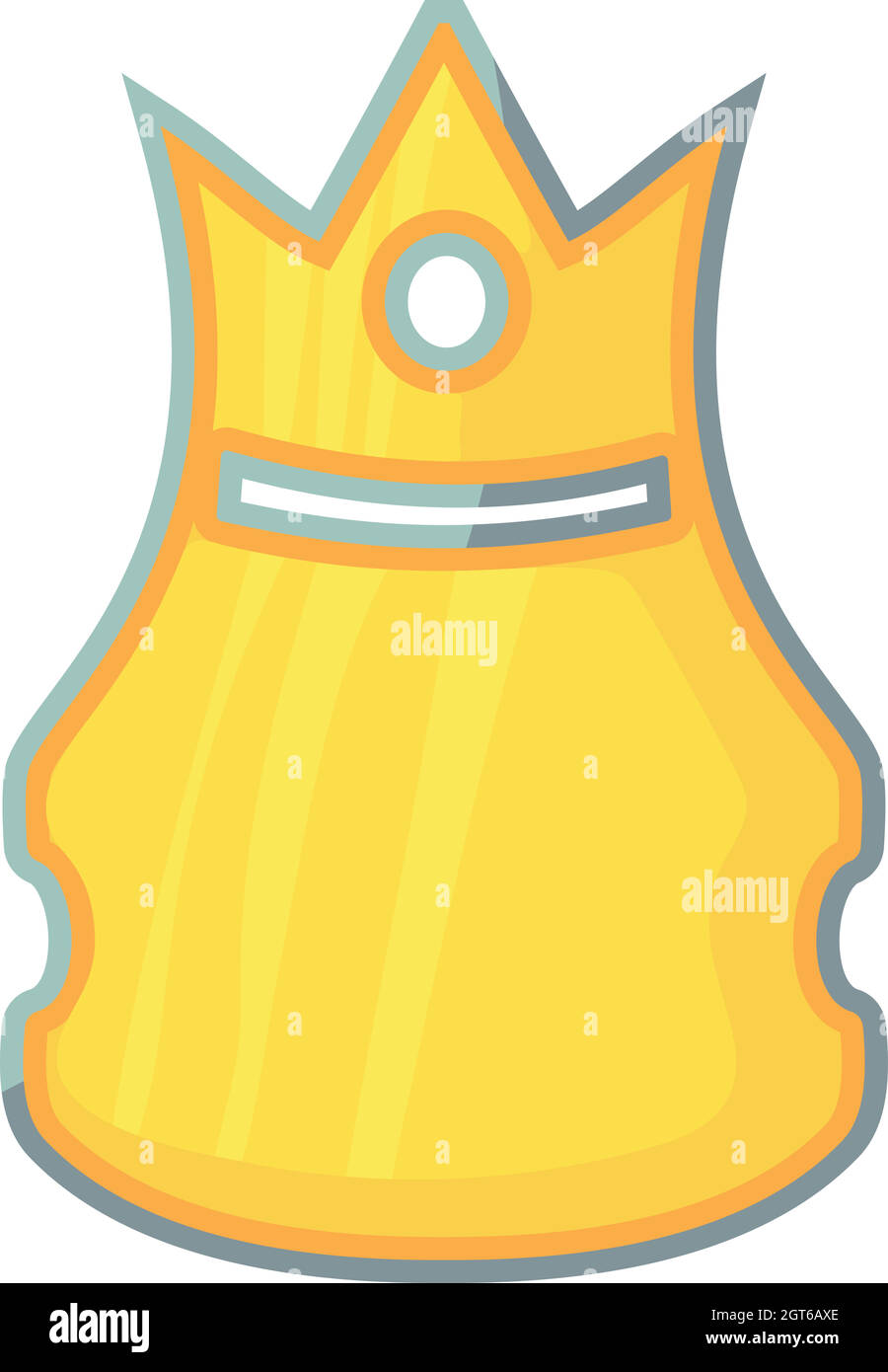 Crown tag icon, cartoon style Stock Vector Image & Art - Alamy