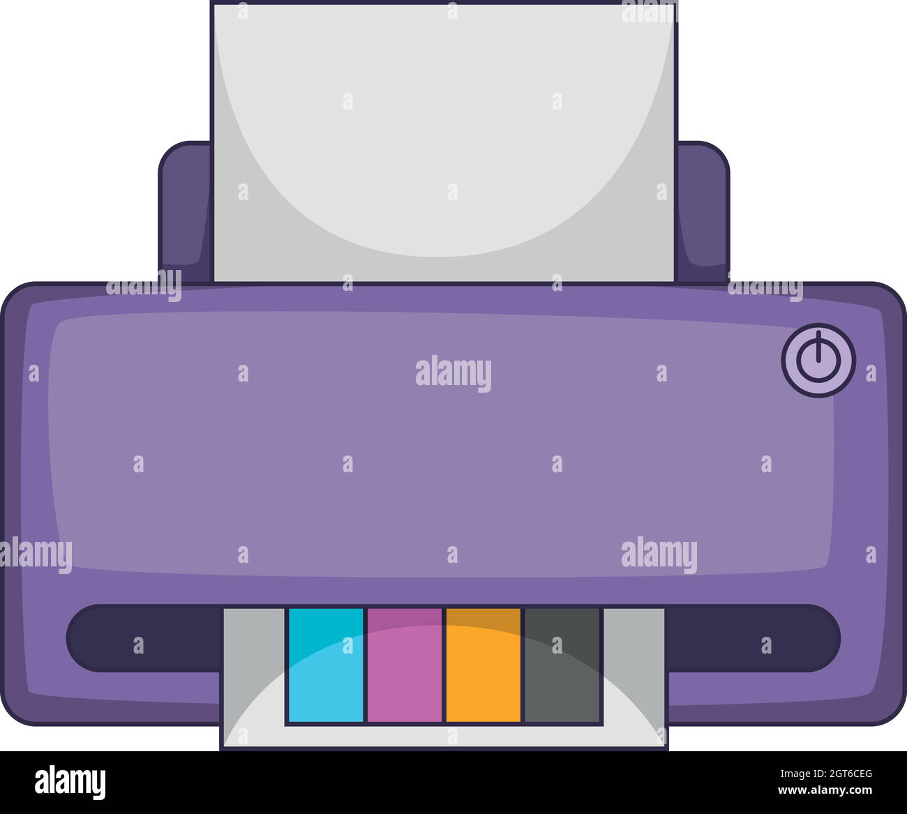 Laser printer cartoon hi-res stock photography and images - Alamy