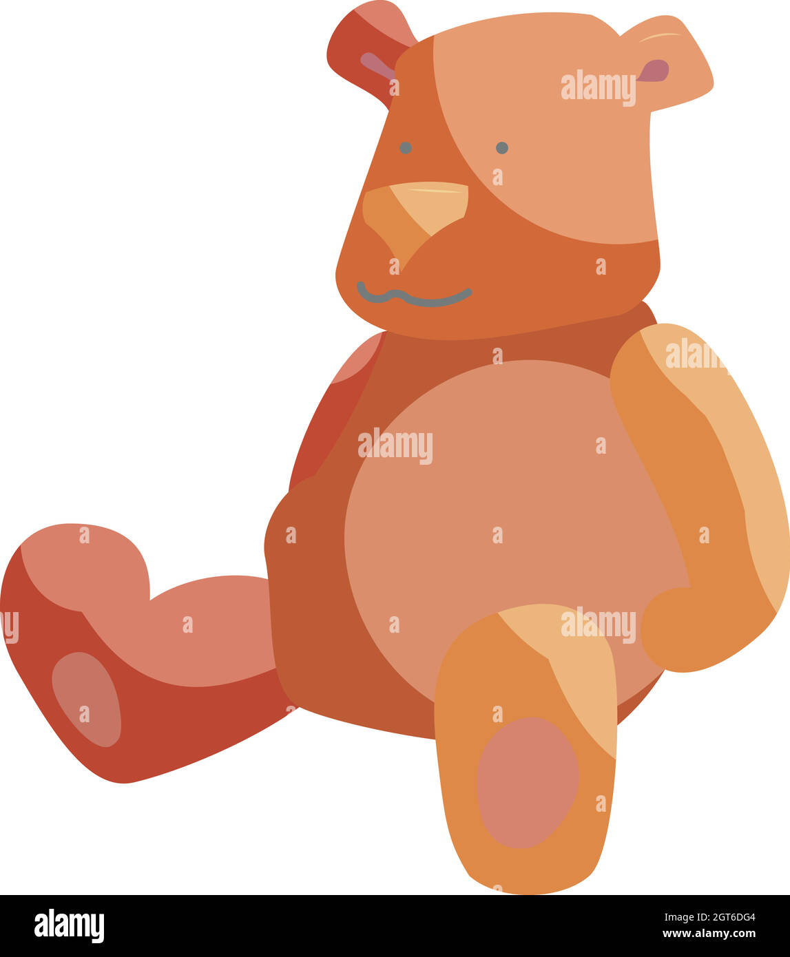 Teddy bear toy icon, cartoon style Stock Vector Image & Art - Alamy