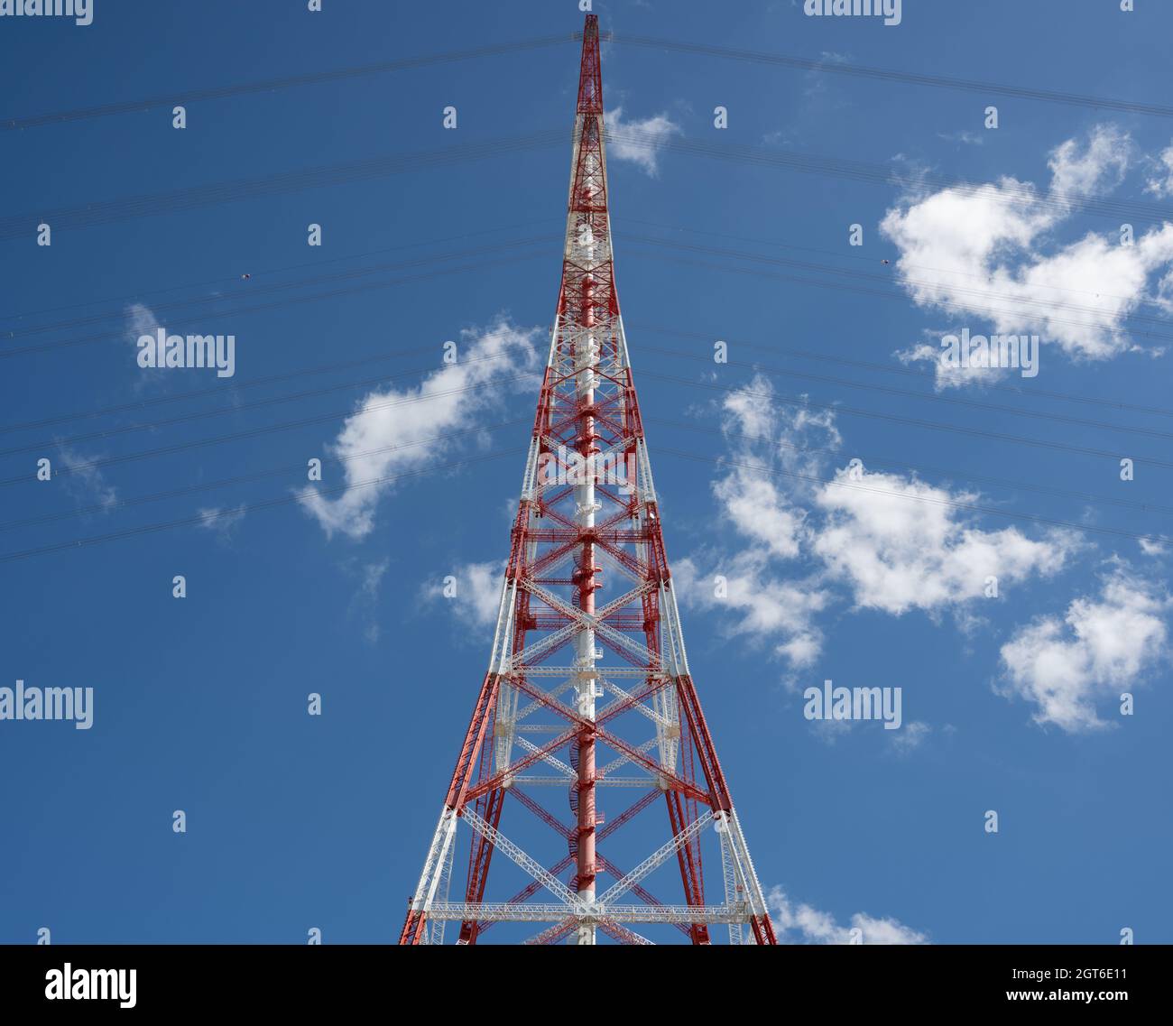 Electricity pylon in hamburg hi-res stock photography and images - Alamy