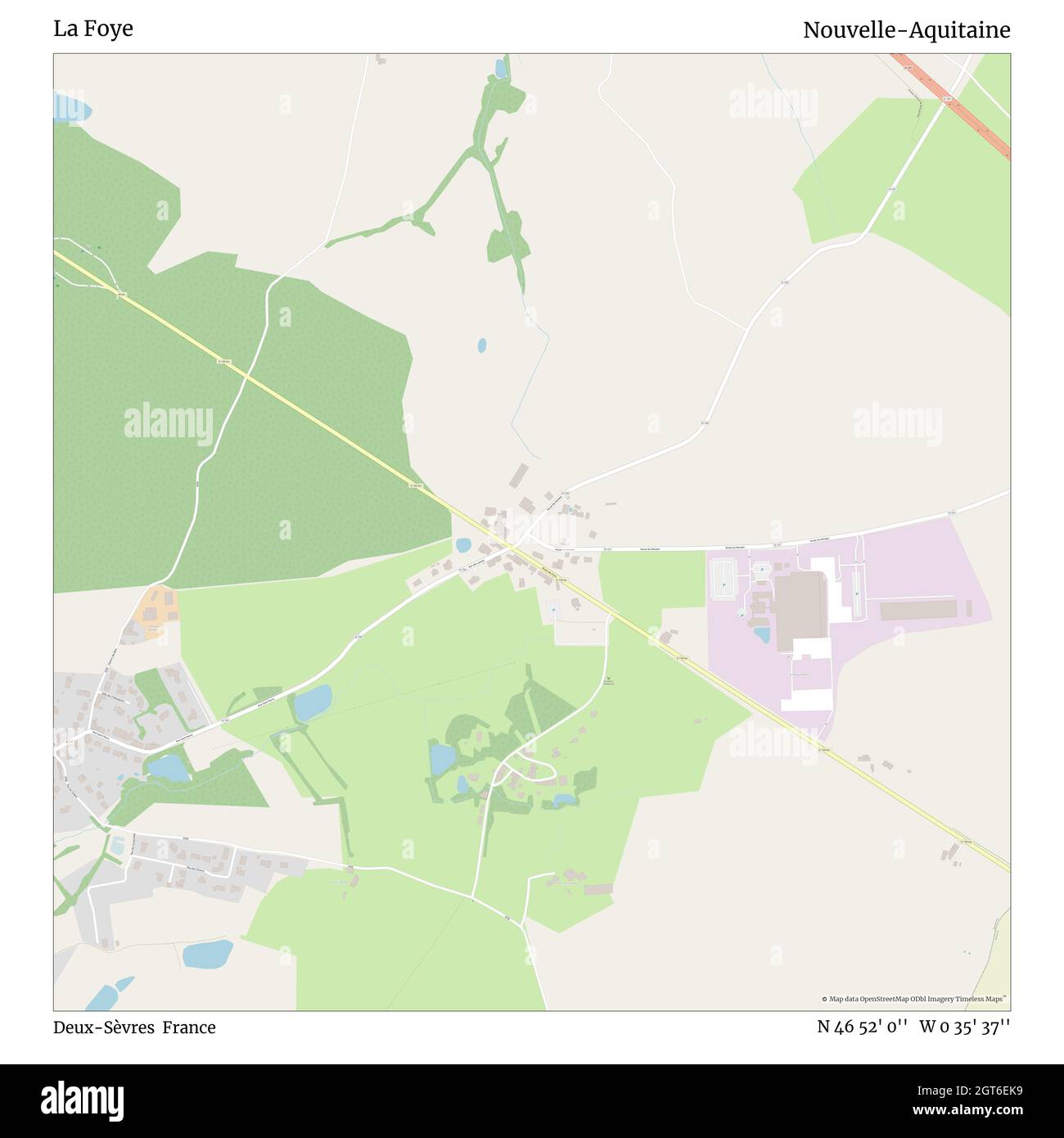 La Foye, Deux-Sèvres, France, Nouvelle-Aquitaine, N 46 52' 0'', W 0 35 ...