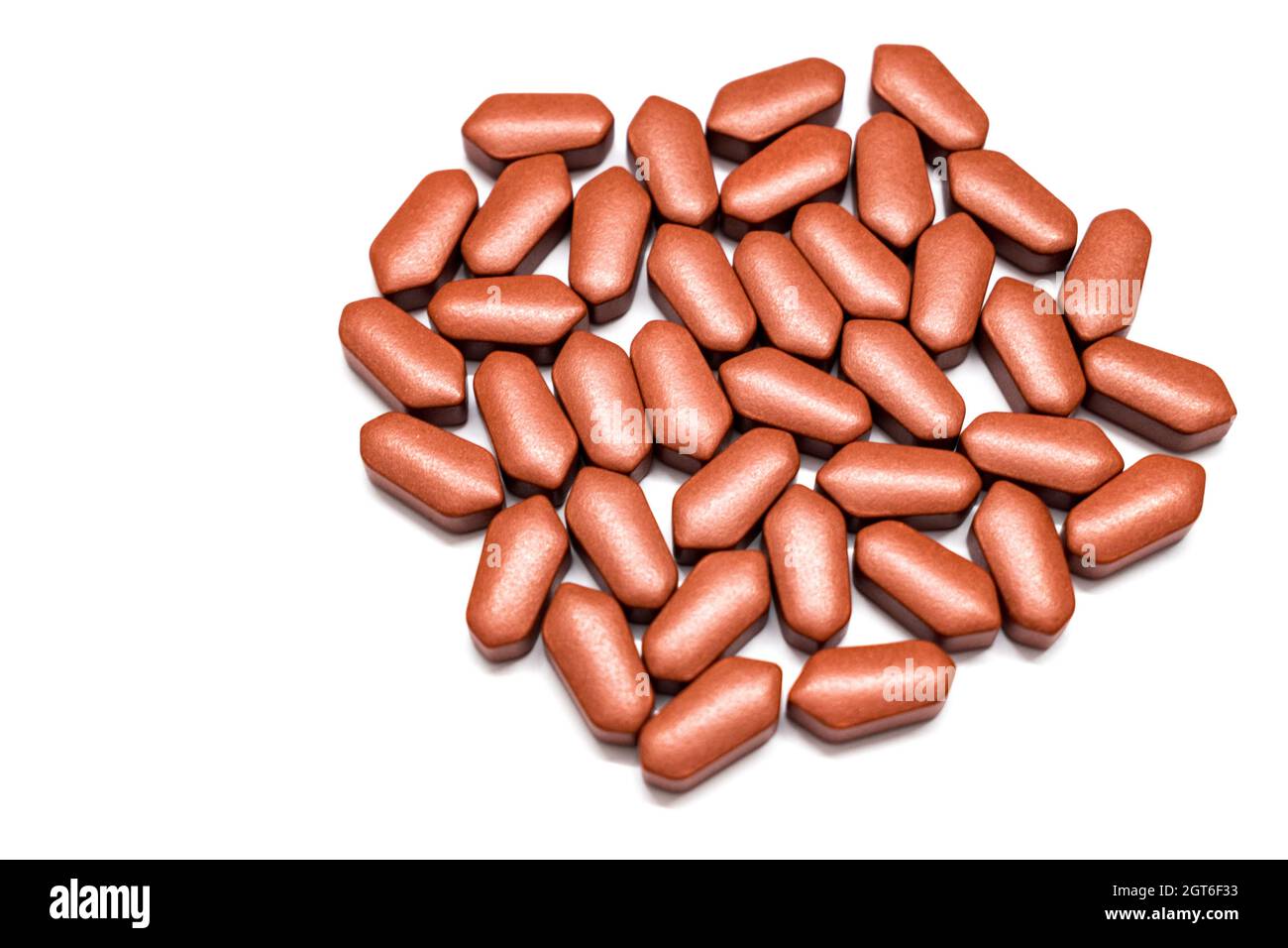 Taking capsule tablets Cut Out Stock Images & Pictures - Alamy