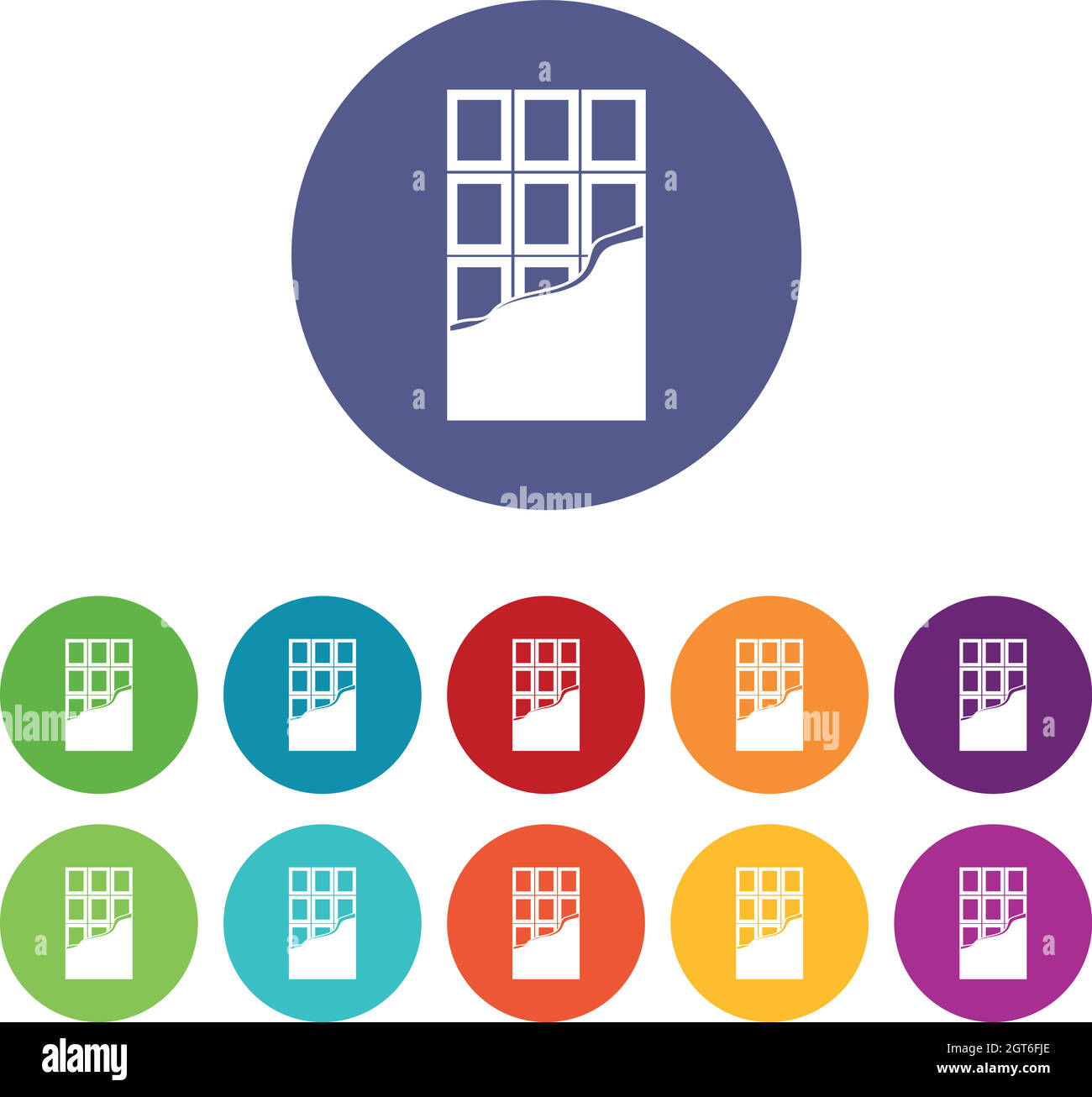 Chocolate bar packaging vector Stock Vector Images - Alamy