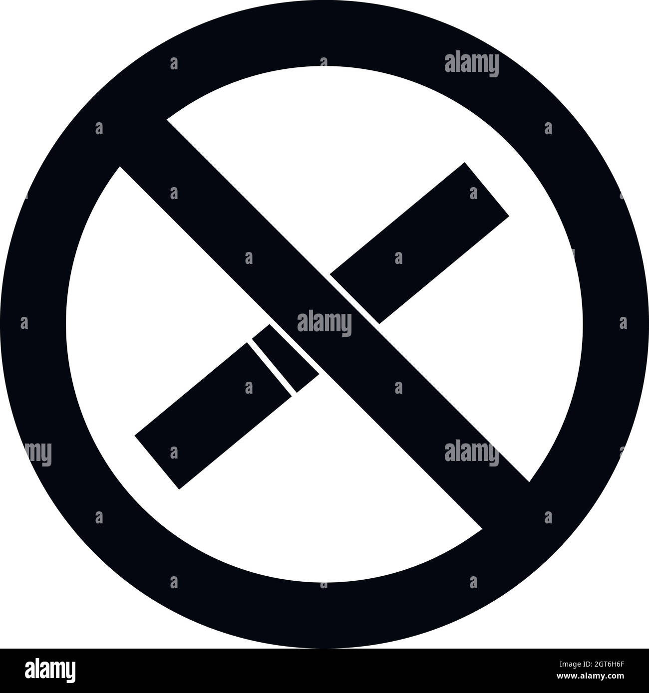 Smoking forbidden sign hi-res stock photography and images - Alamy