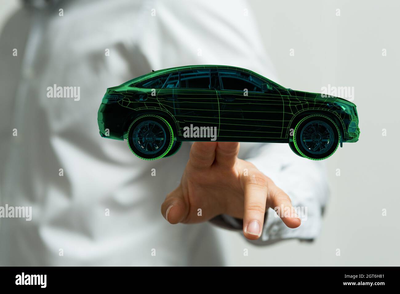 Car polygonal map hi-res stock photography and images - Alamy