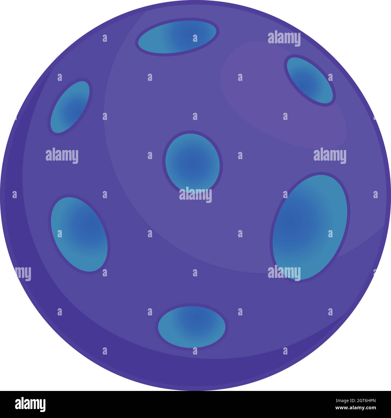 Pluto planet icon, cartoon style Stock Vector Image & Art - Alamy