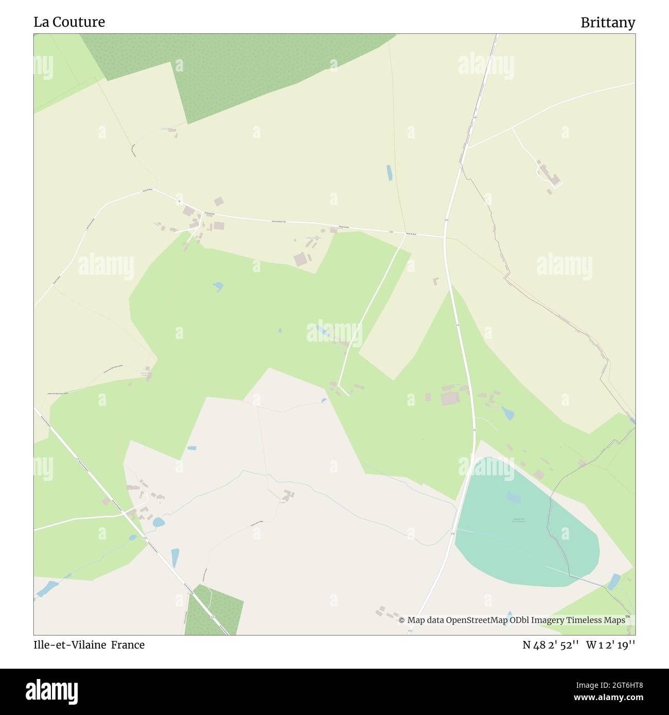 La Couture, Ille-et-Vilaine, France, Brittany, N 48 2' 52'', W 1 2' 19 ...