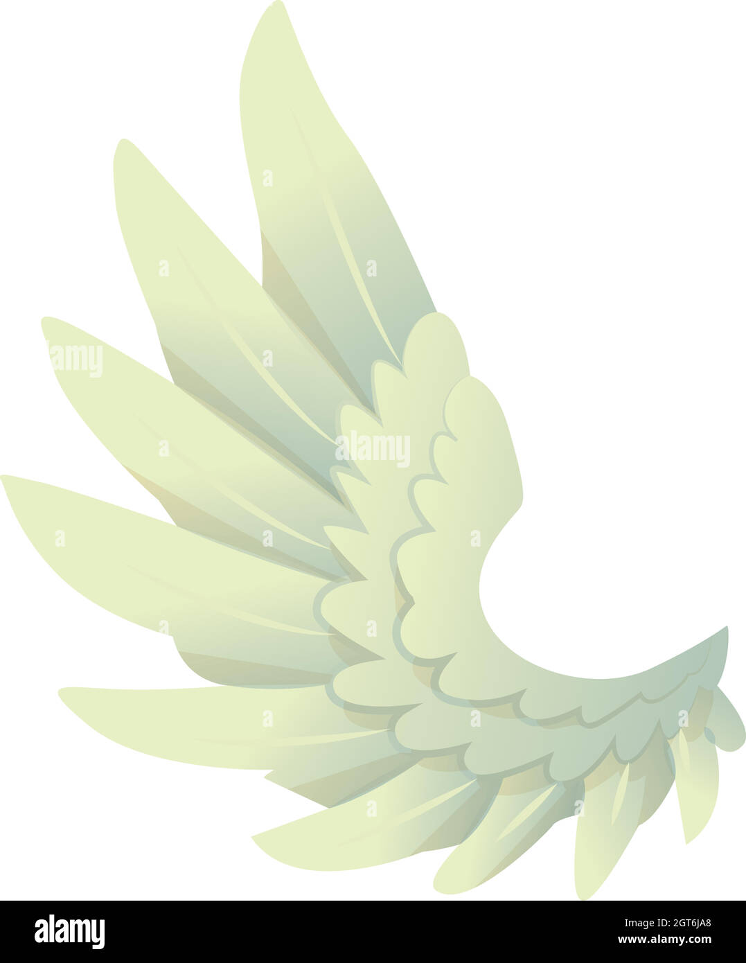 Angel wing Stock Vector Images - Alamy