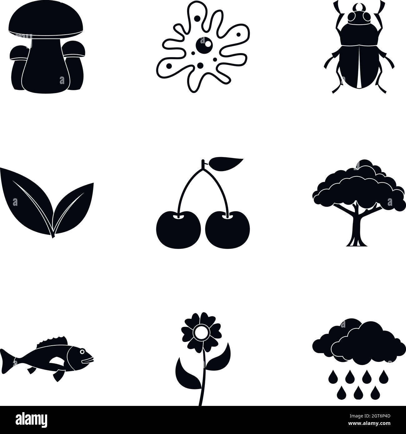 Environment icons set, simple style Stock Vector Image & Art - Alamy