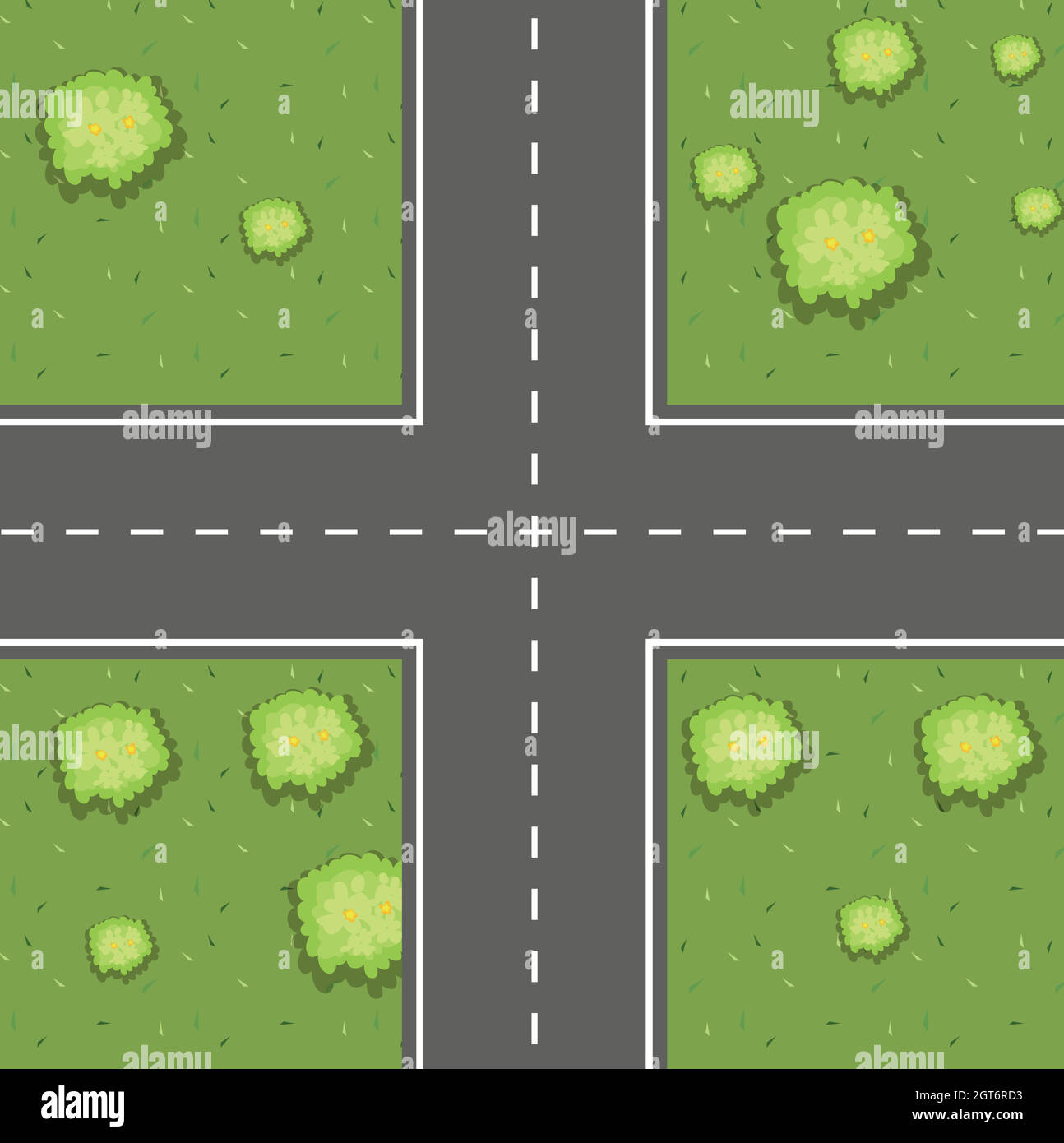 Aerial street Stock Vector Images - Alamy