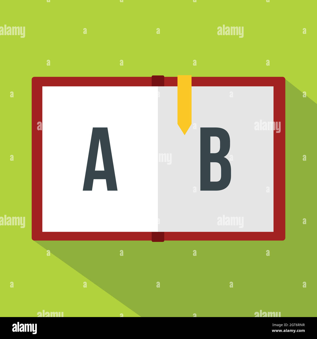 Children abc icon, flat style Stock Vector Image & Art - Alamy
