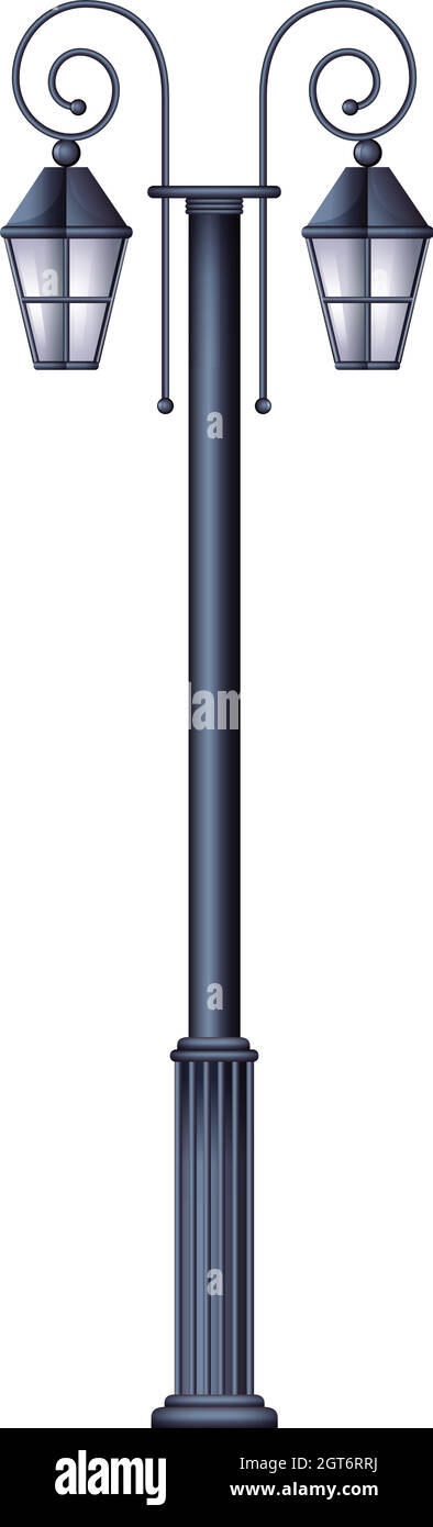 A lamp post template Stock Vector Image & Art - Alamy