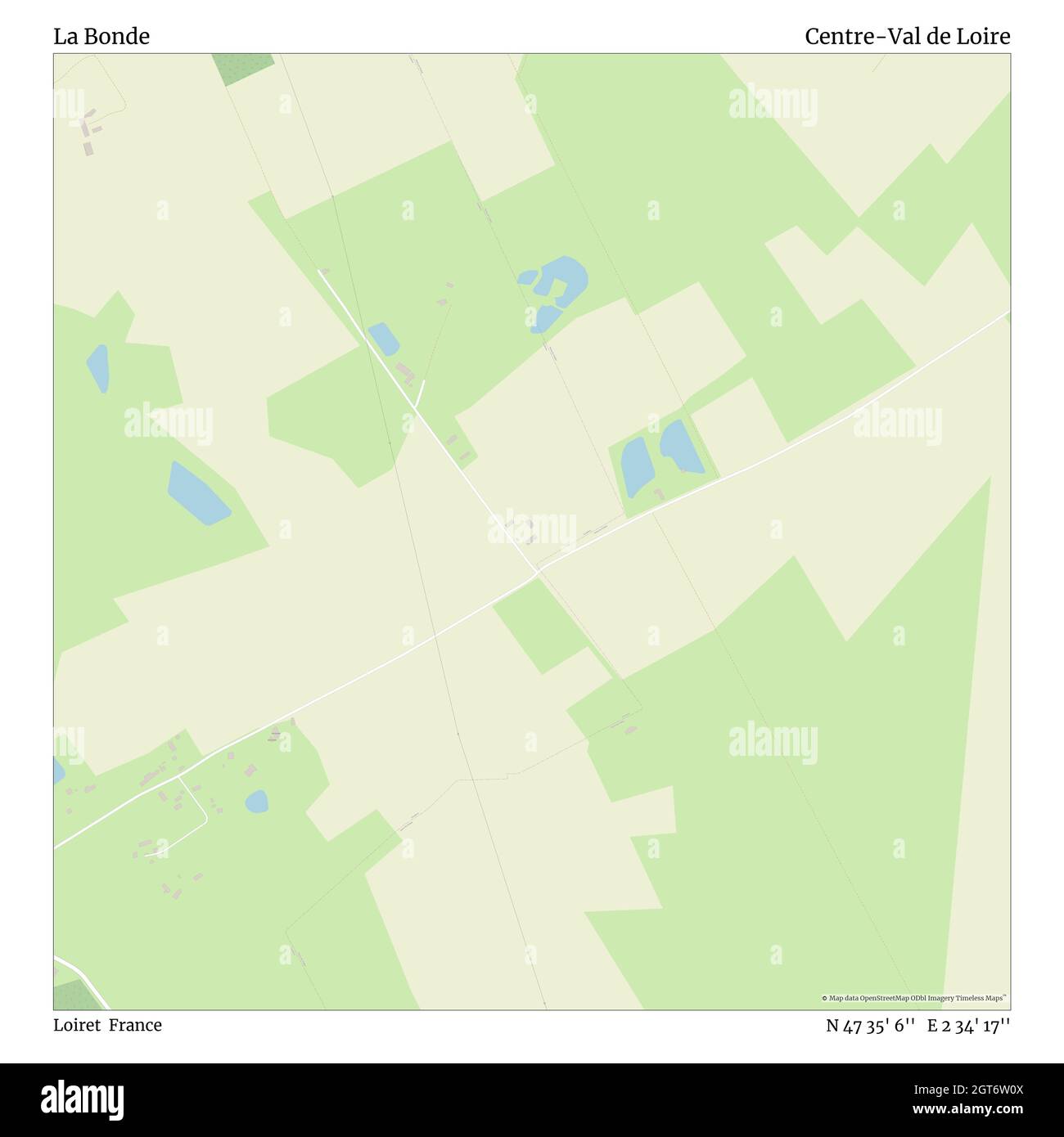 La Bonde, Loiret, France, Centre-Val de Loire, N 47 35' 6'', E 2 34' 17 ...