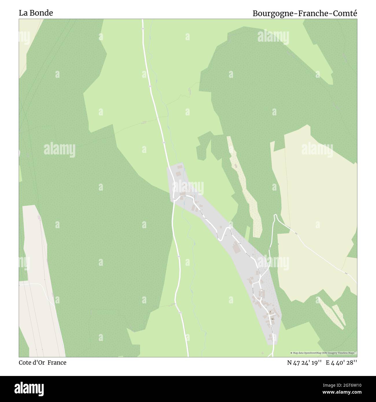 La Bonde, Cote d'Or, France, Bourgogne-Franche-Comté, N 47 24' 19'', E ...