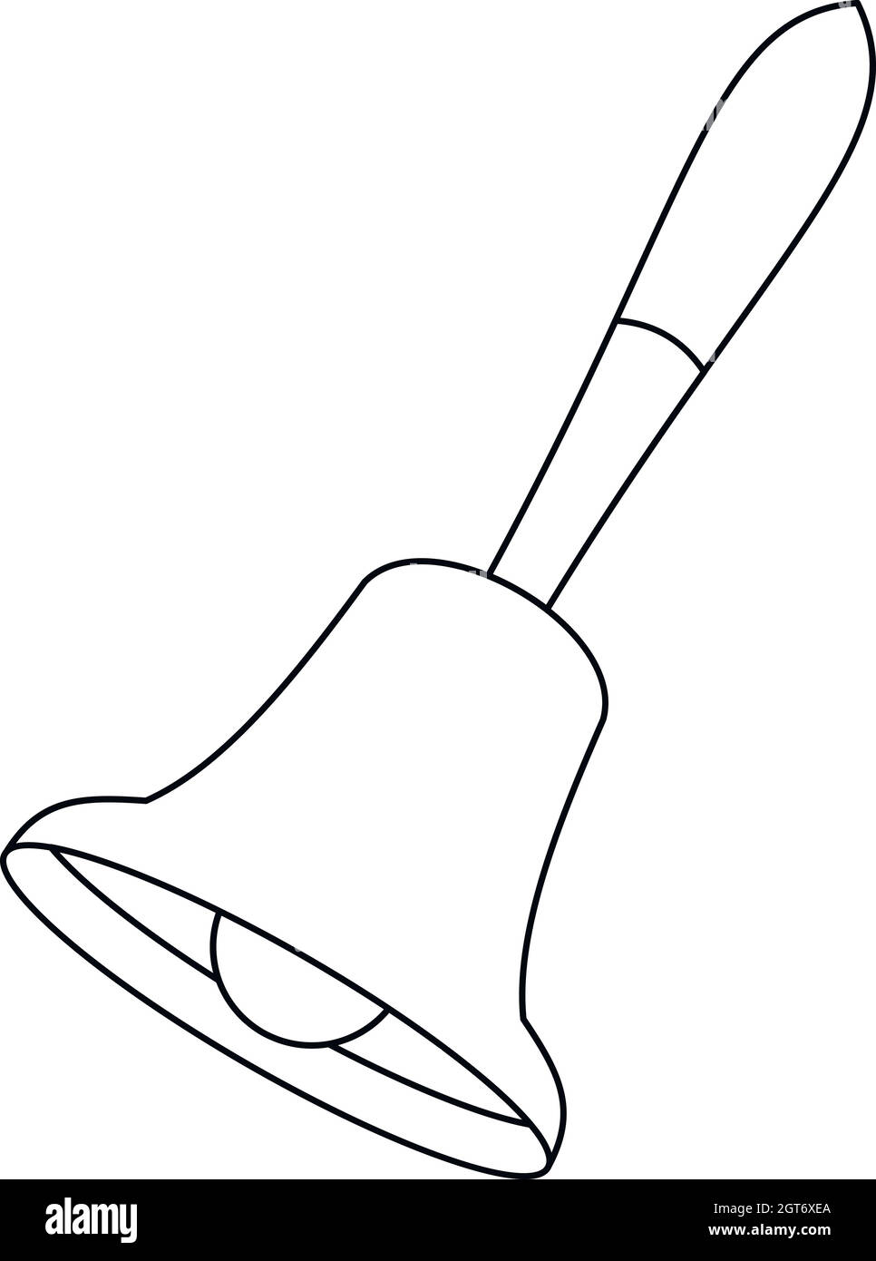 Bell isolated Stock Vector Images - Alamy