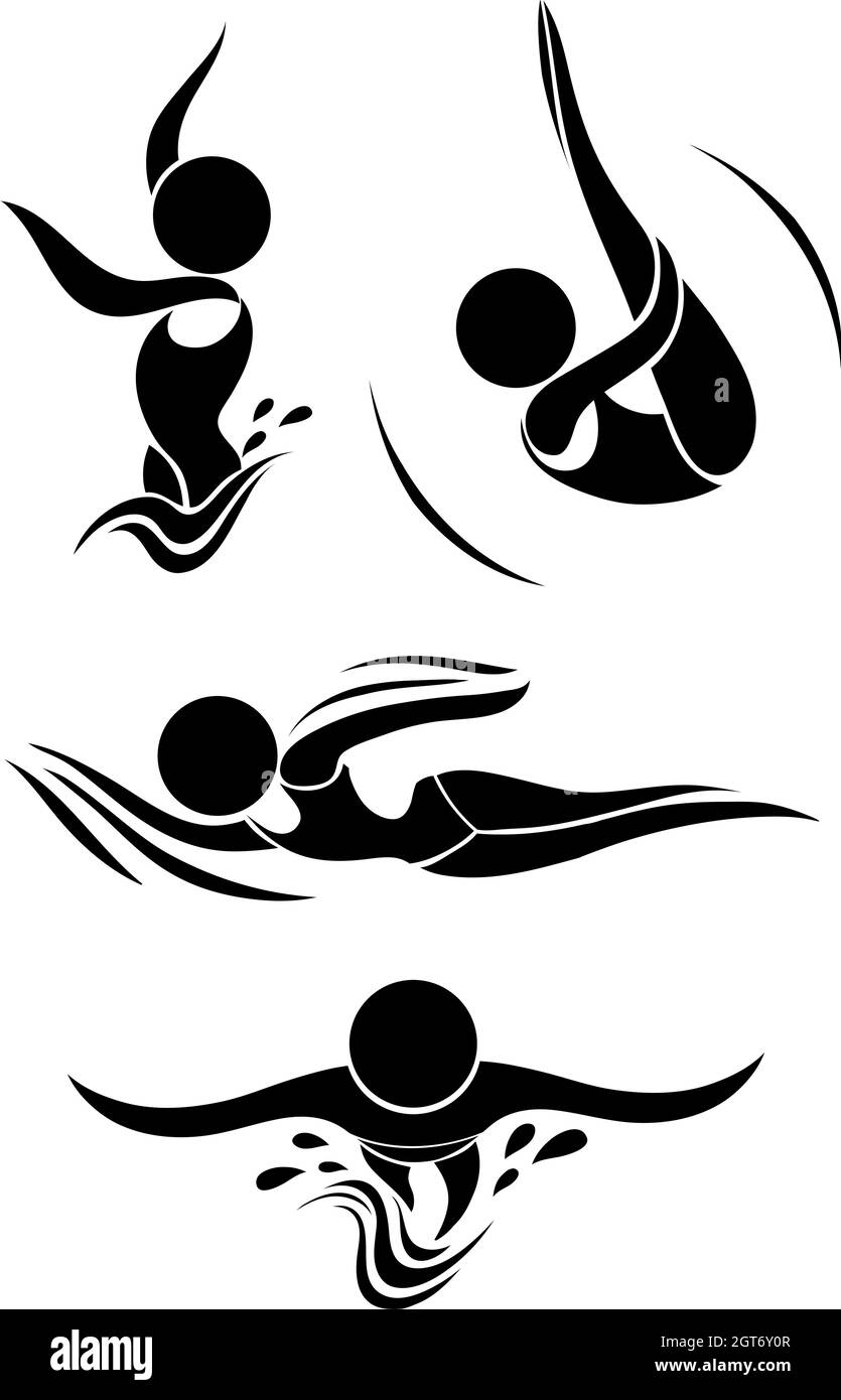 Icons design of people doing sports Stock Vector Image & Art - Alamy