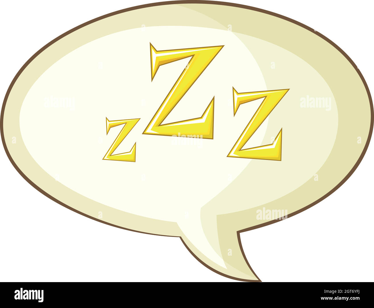 Snoring icon, cartoon style Stock Vector Image & Art - Alamy