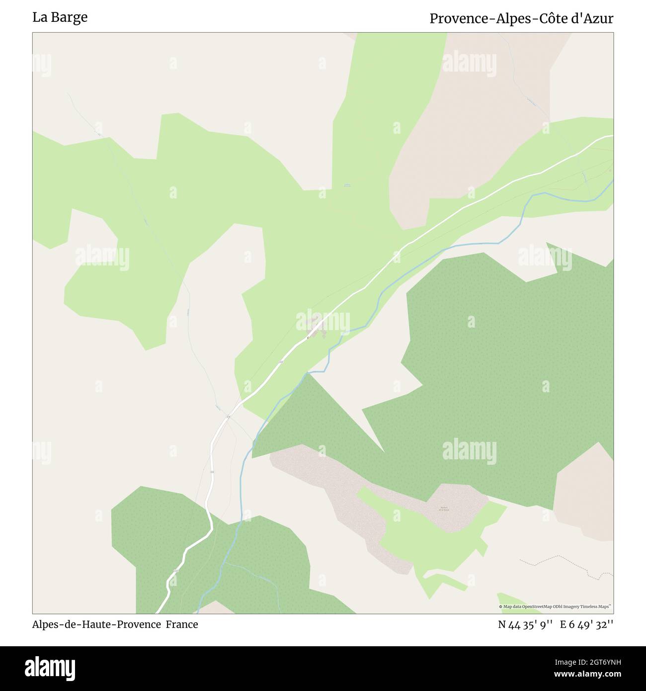 Map of la barge hi-res stock photography and images - Alamy