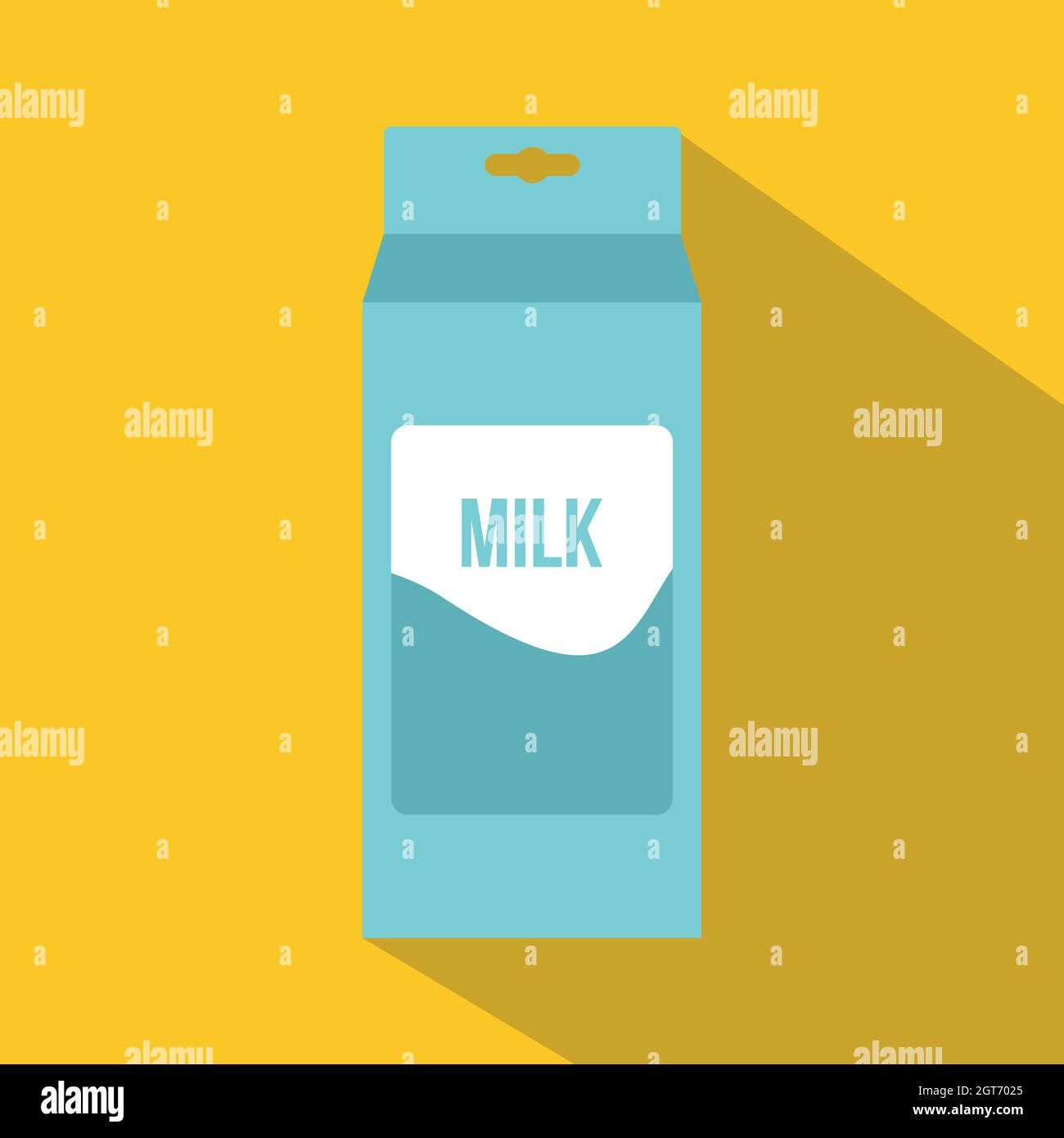 Cardboard milk carton Stock Vector Images - Alamy