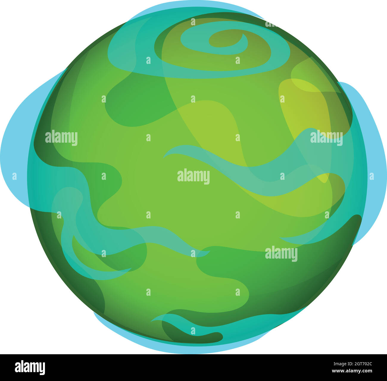 Earth planet icon, cartoon style Stock Vector Image & Art - Alamy