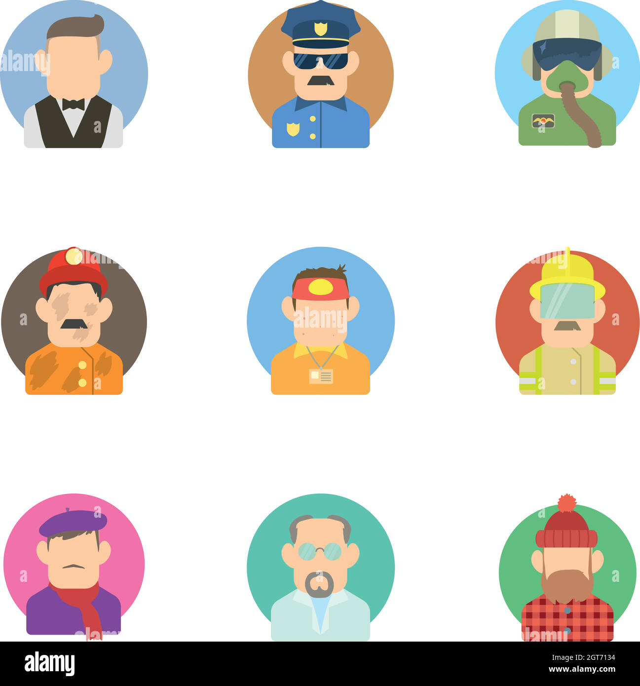 Profession image Stock Vector Images - Alamy