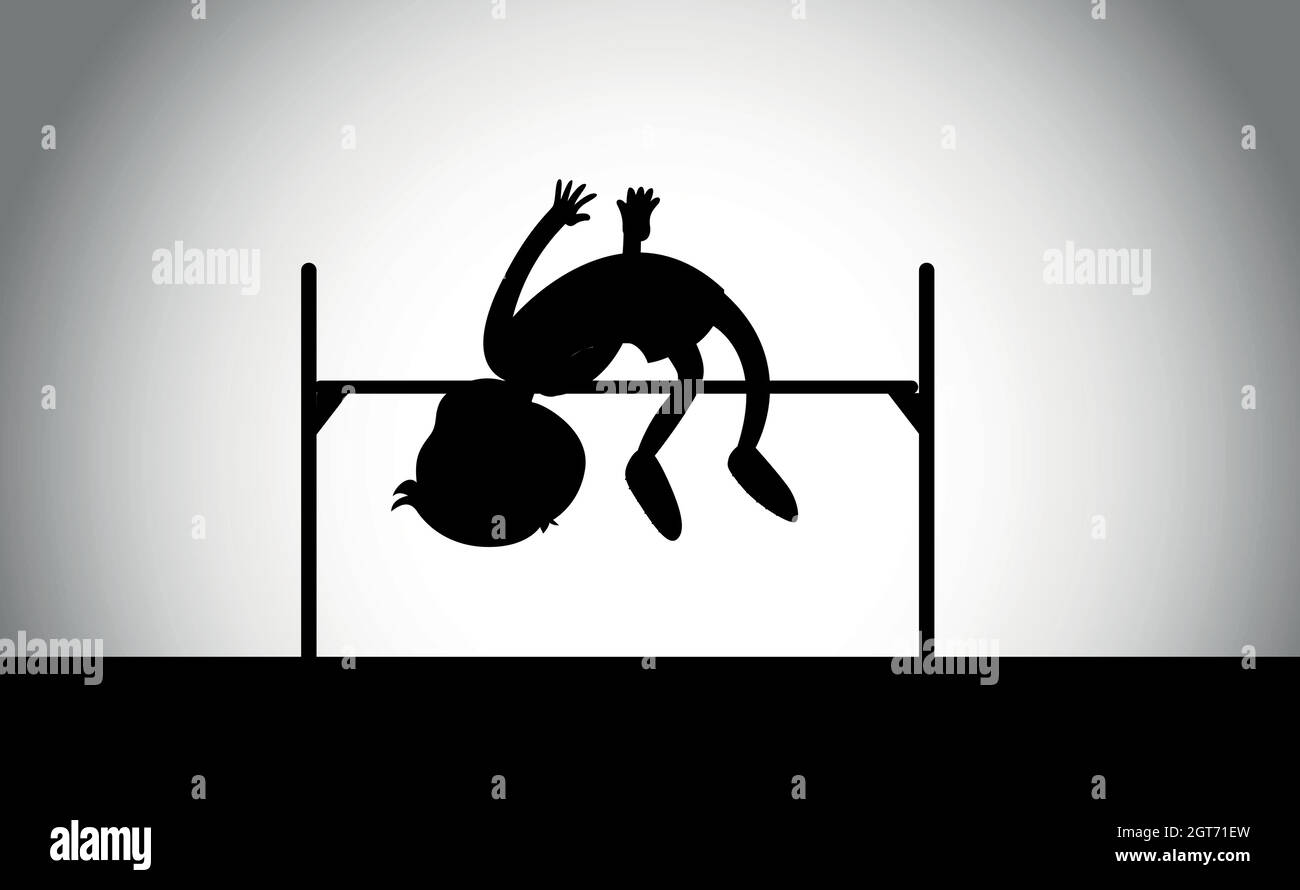 A high jump athletics Stock Vector Image & Art - Alamy